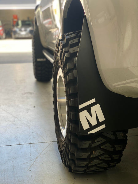 Composite Mudflap Replacements REAR (Isuzu D-Max 2020 onwards (Only 4J ...